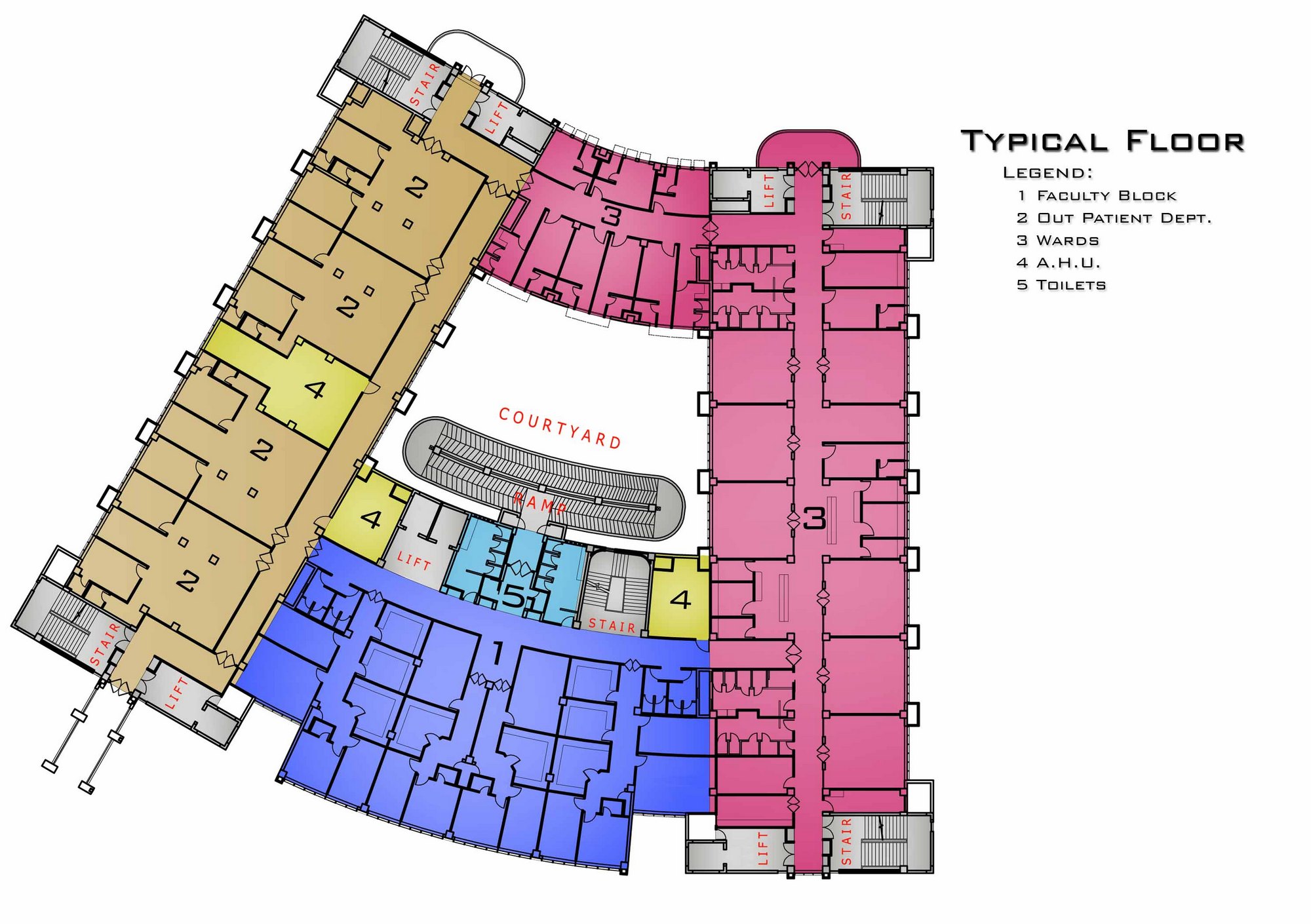 Specialty and Emergency Hospital Blocks at Nizam's Institute of Medical ...