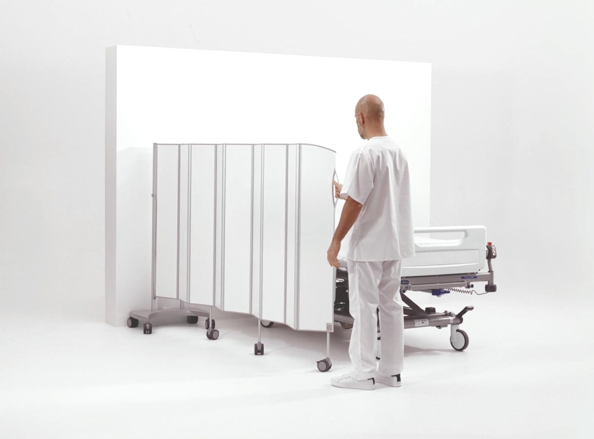 Mobile Single Folding Screen - Healthcare Snapshots