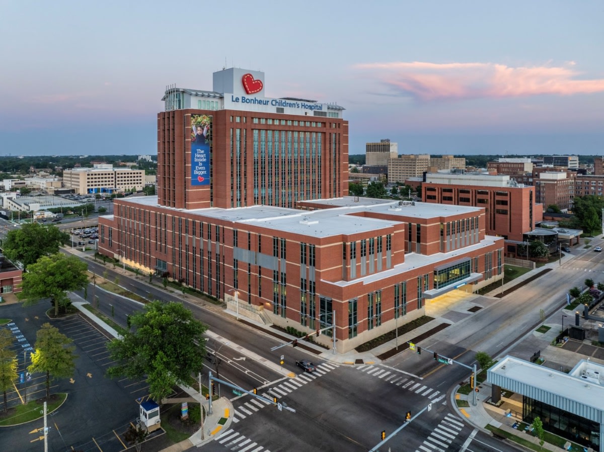Le Bonheur Children’s Hospital Critical Care Expansion - Healthcare Snapshots